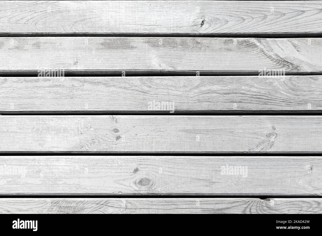 New white wooden wall, close-up photo, front view, flat background ...
