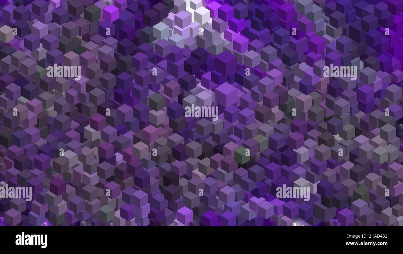 Abstract cubes shape background Stock Photo - Alamy