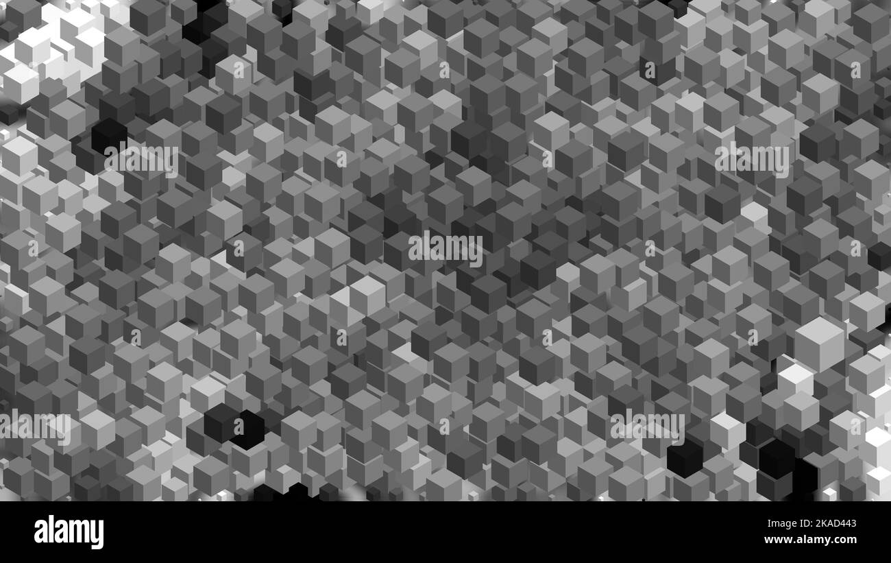 Abstract cubes shape background Stock Photo - Alamy