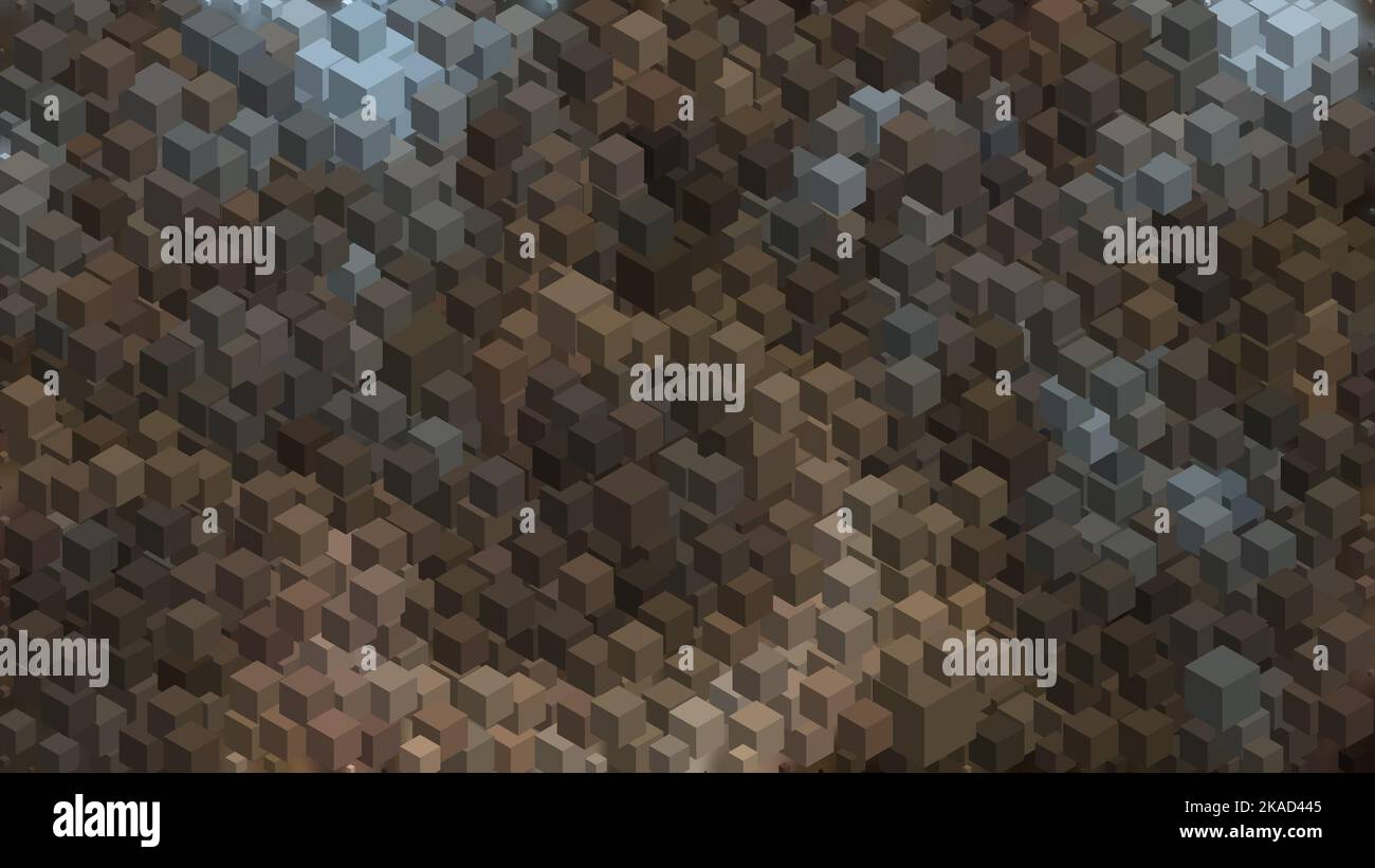 Abstract cubes shape background Stock Photo - Alamy