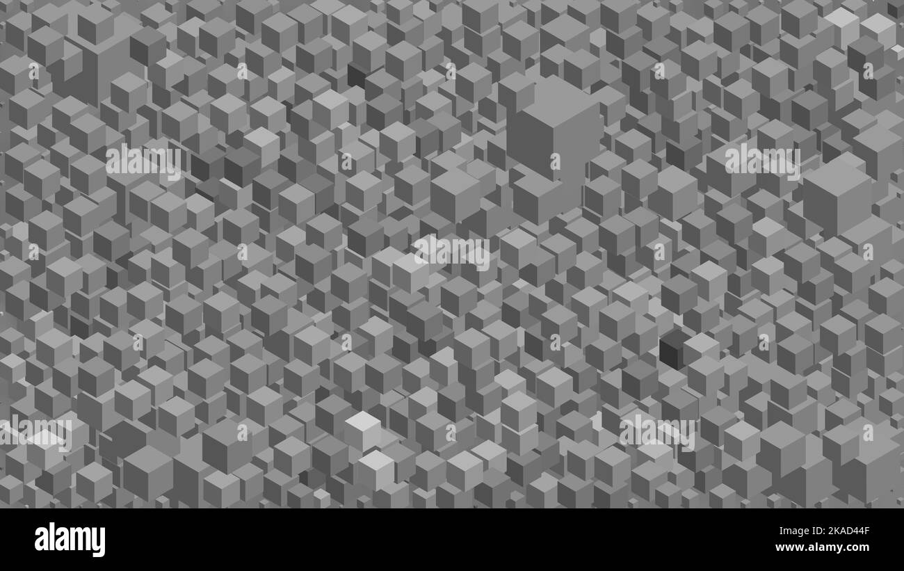 Abstract cubes shape background Stock Photo - Alamy