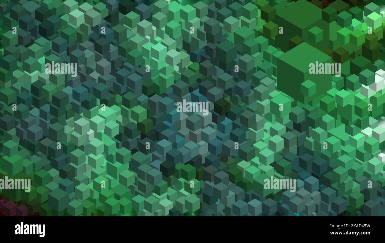 Abstract cubes shape background Stock Photo - Alamy