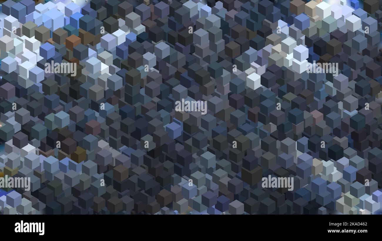 Abstract cubes shape background Stock Photo - Alamy