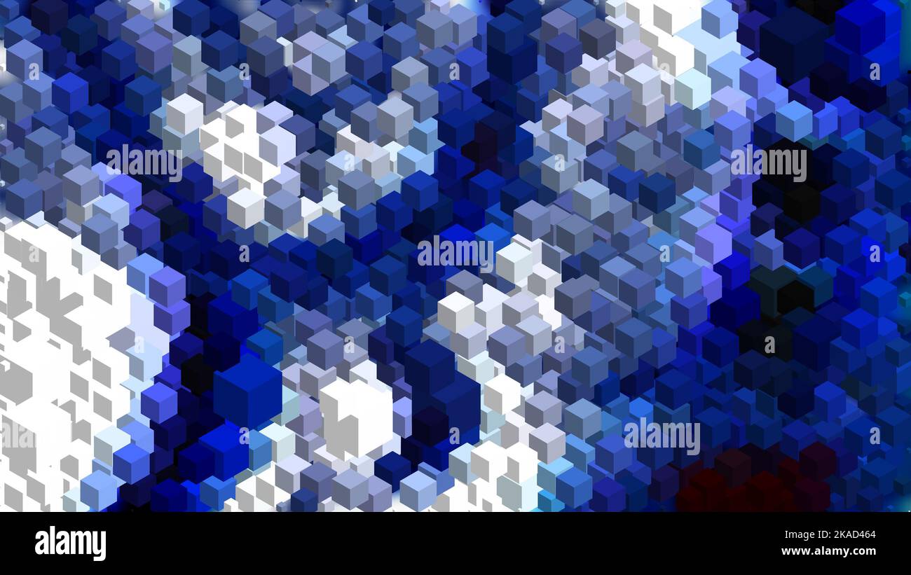 Abstract cubes shape background Stock Photo - Alamy