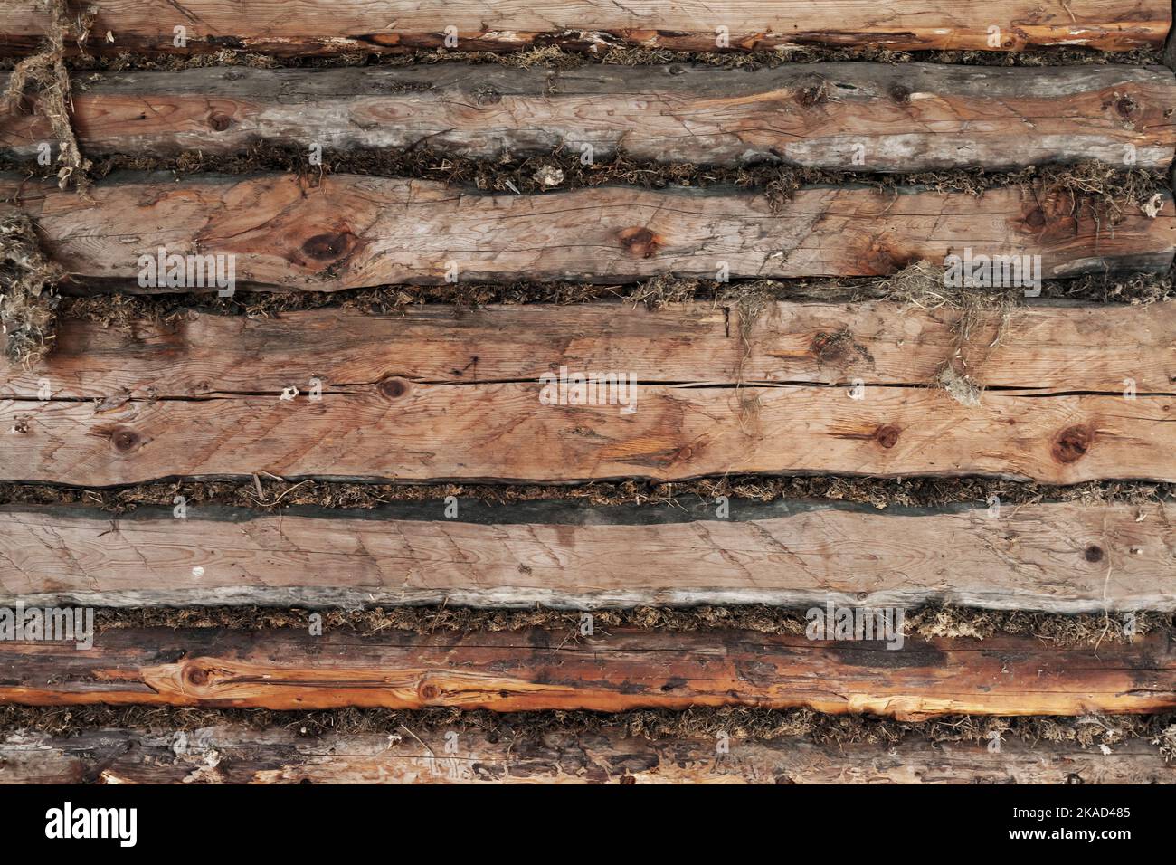Log cabin wall texture hi-res stock photography and images - Alamy