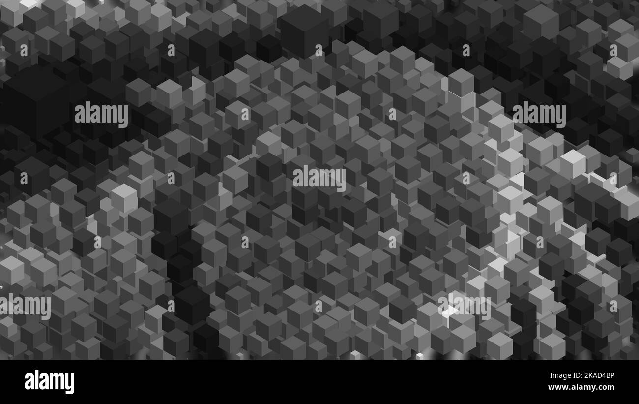 Abstract cubes shape background Stock Photo - Alamy