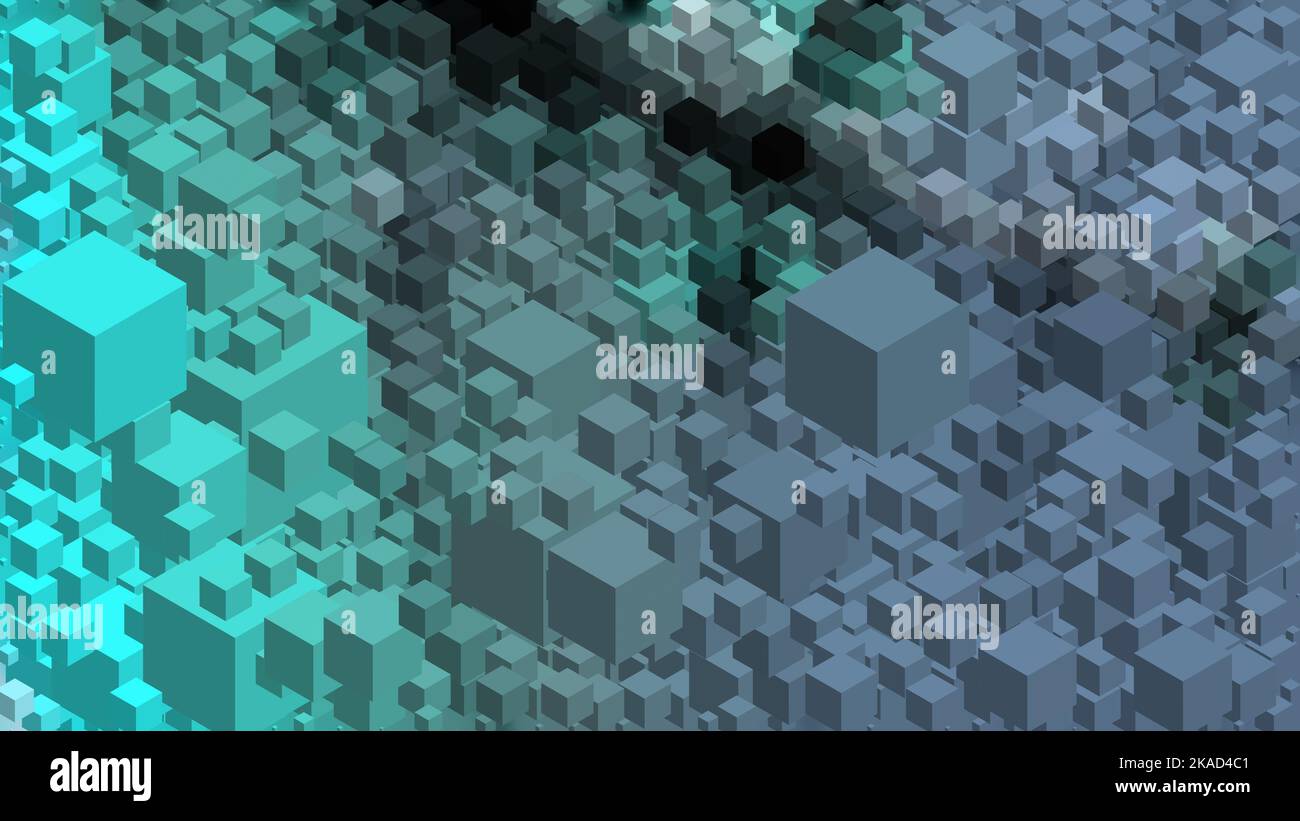 Abstract cubes shape background Stock Photo - Alamy
