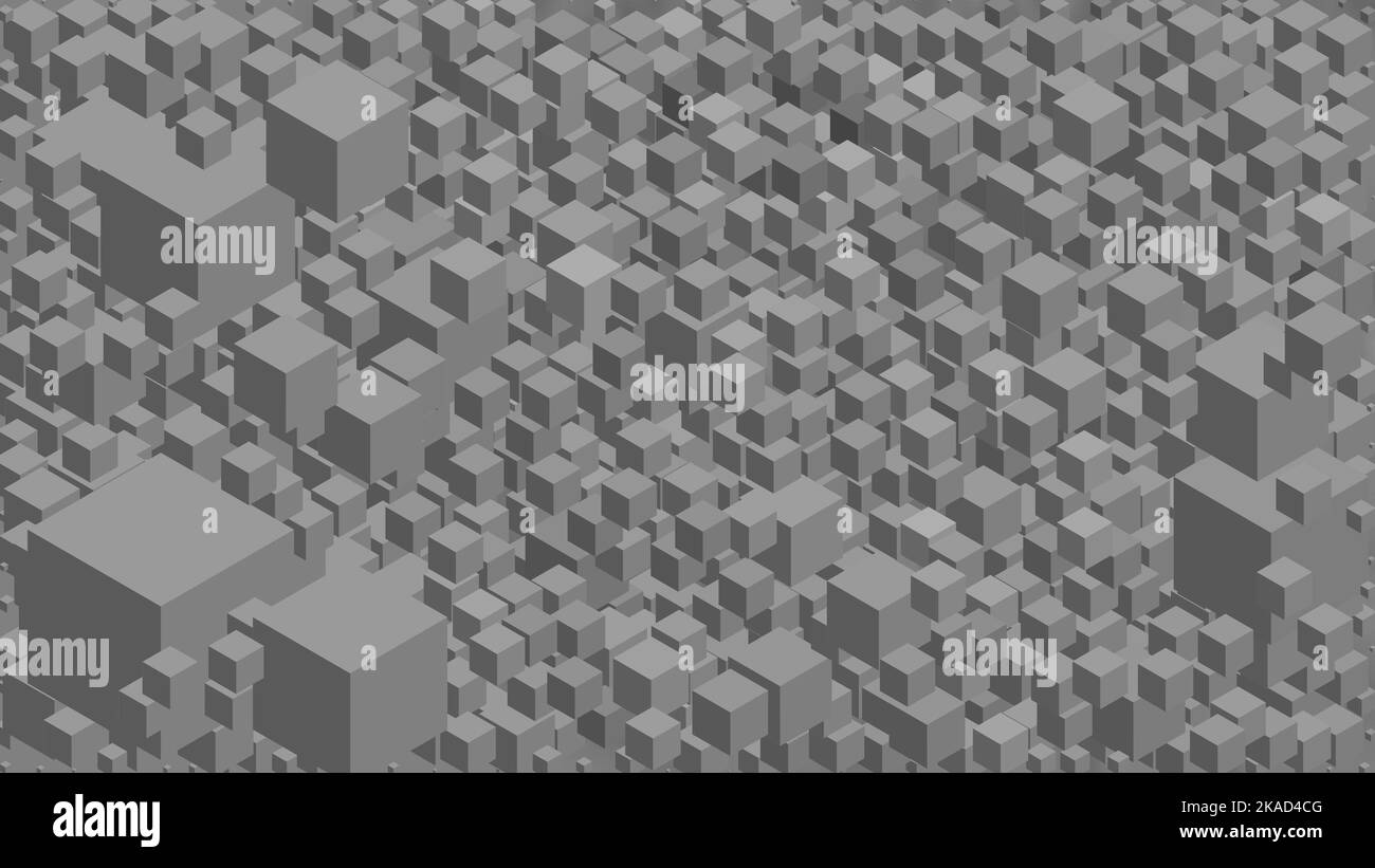 Abstract cubes shape background Stock Photo - Alamy