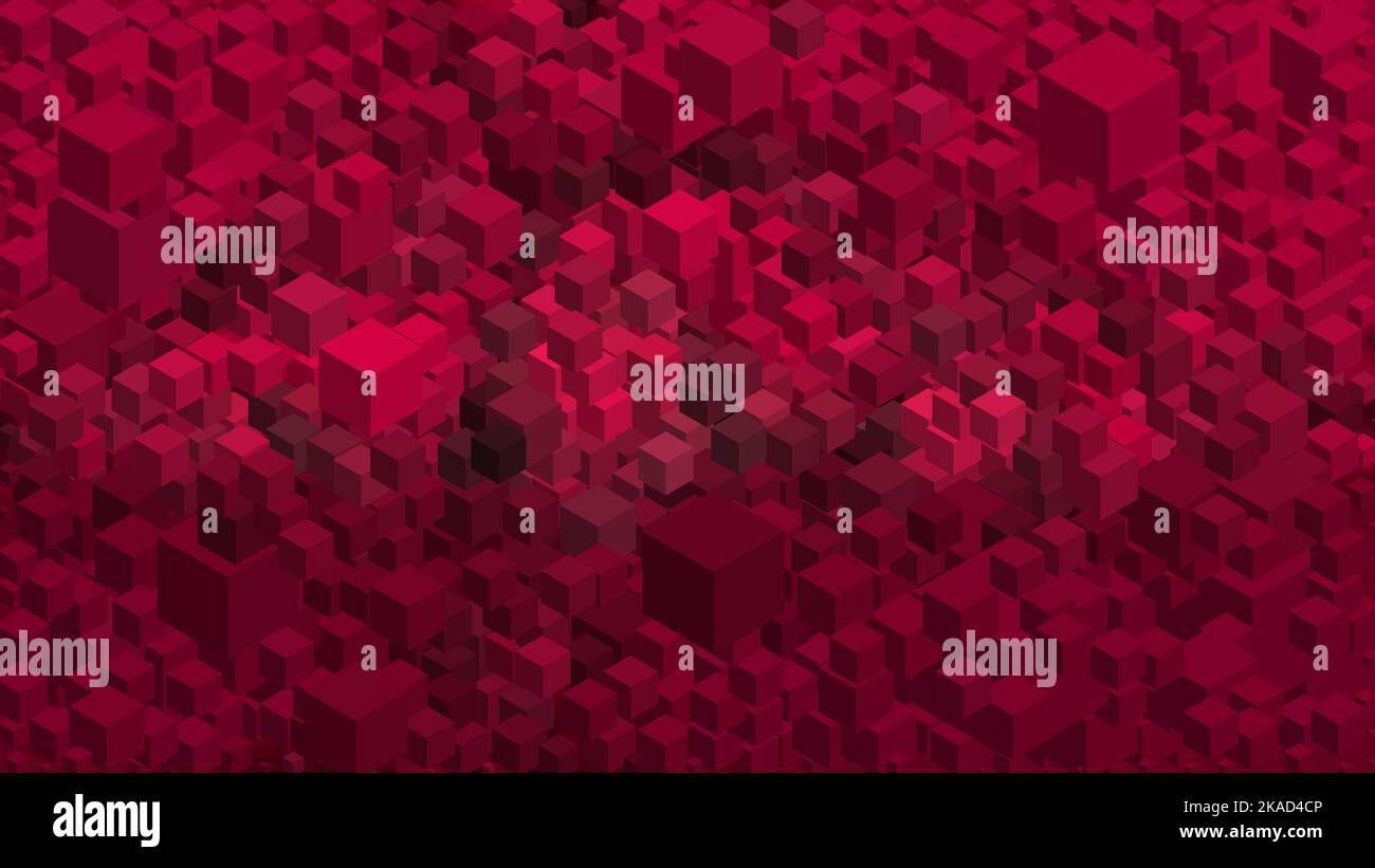 Abstract cubes shape background Stock Photo - Alamy