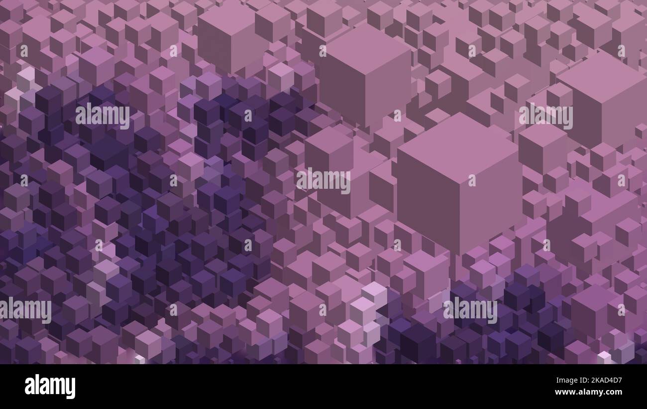 Abstract cubes shape background Stock Photo - Alamy