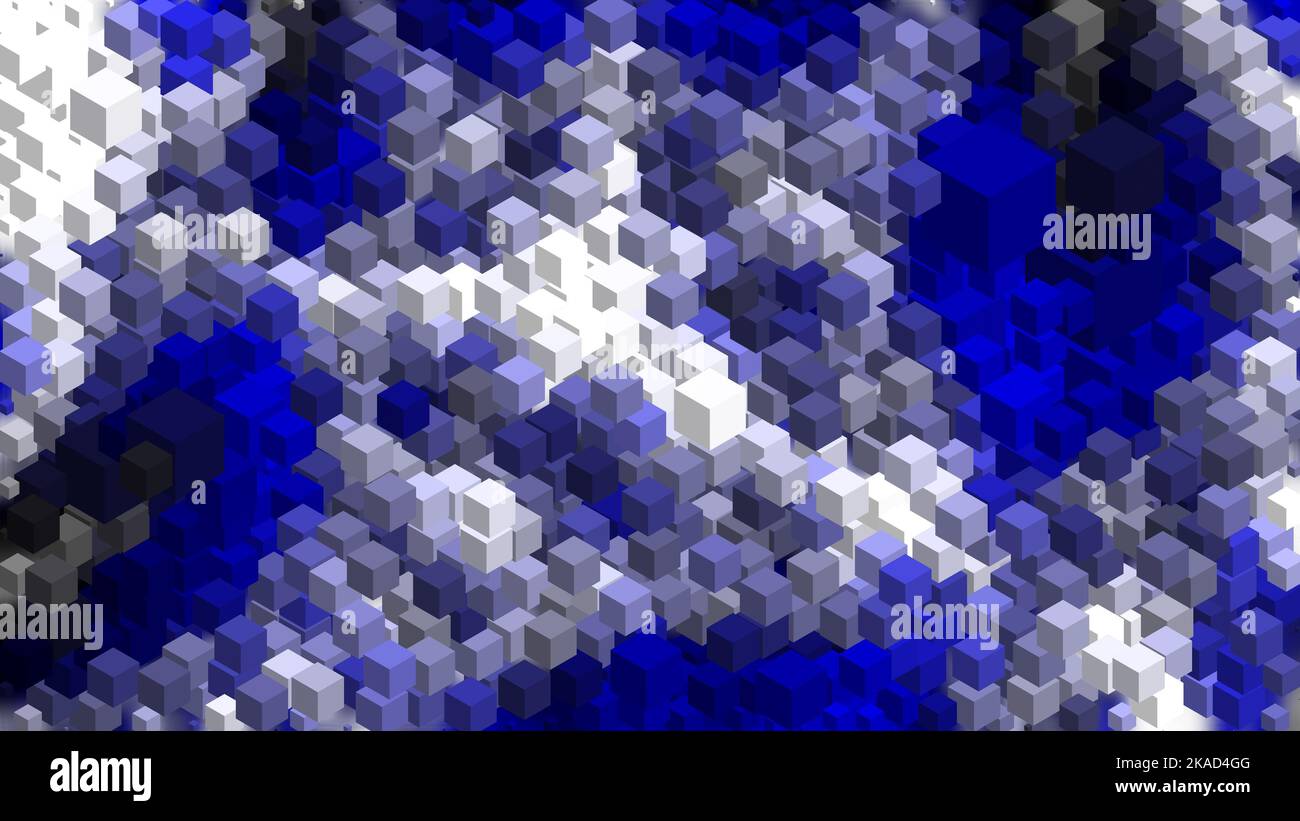 Abstract cubes shape background Stock Photo - Alamy