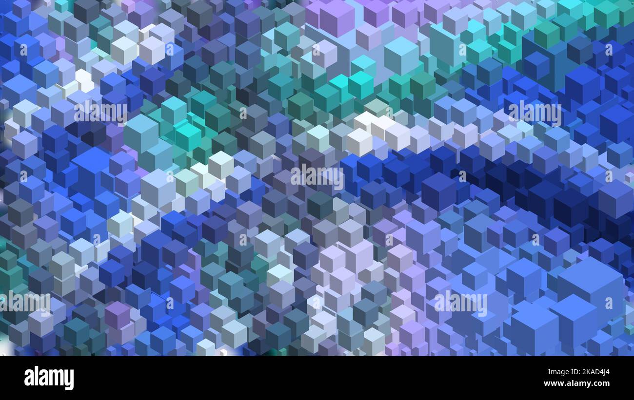 Abstract cubes shape background Stock Photo - Alamy