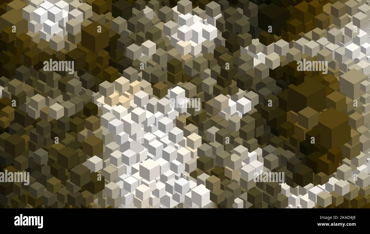 Abstract cubes shape background Stock Photo - Alamy