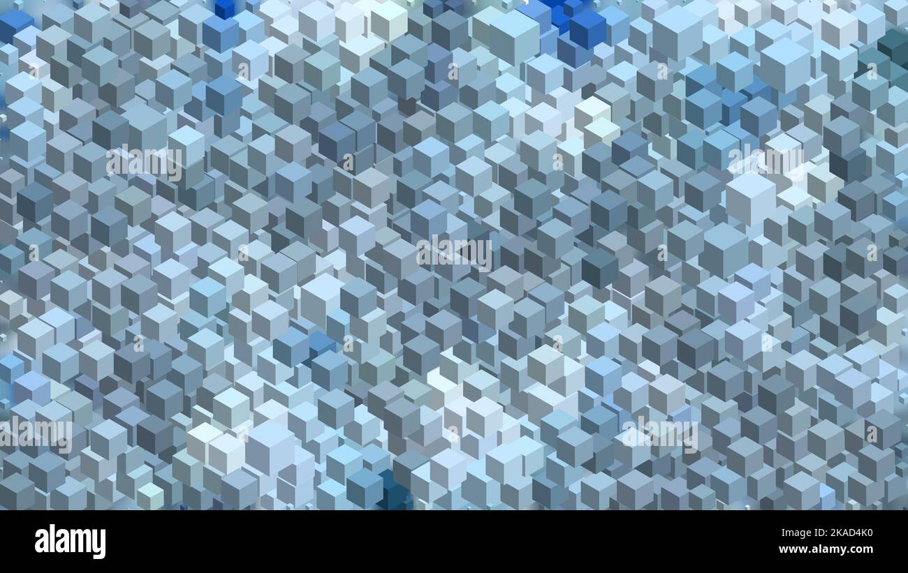 Abstract cubes shape background Stock Photo - Alamy