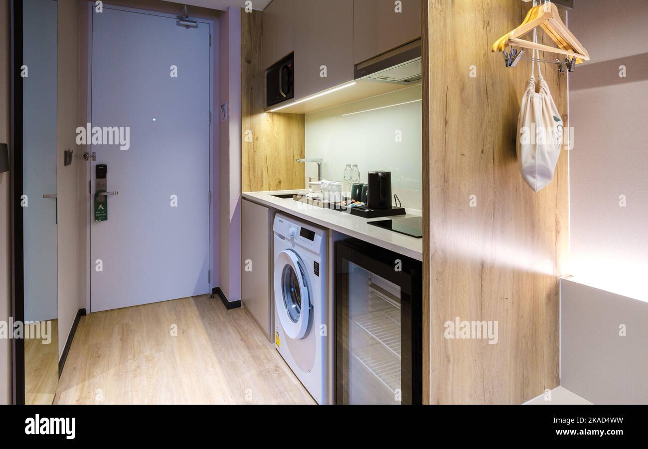 Arbour hotel Pattaya Thailand November 2022. living room of a luxury ...