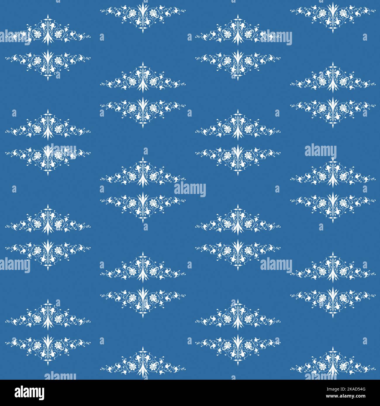 Seamless pattern in trendy blue color. Classic Blue Color of the Year ...