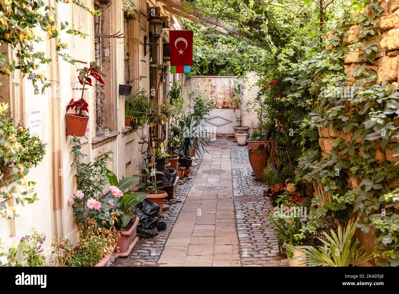 Old City in Baku. Traditional Medieval Architecture. Baku, Republic of ...