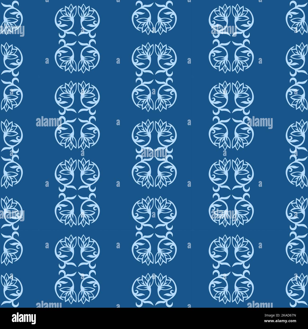 Seamless pattern in trendy blue color. Classic Blue Color of the Year ...