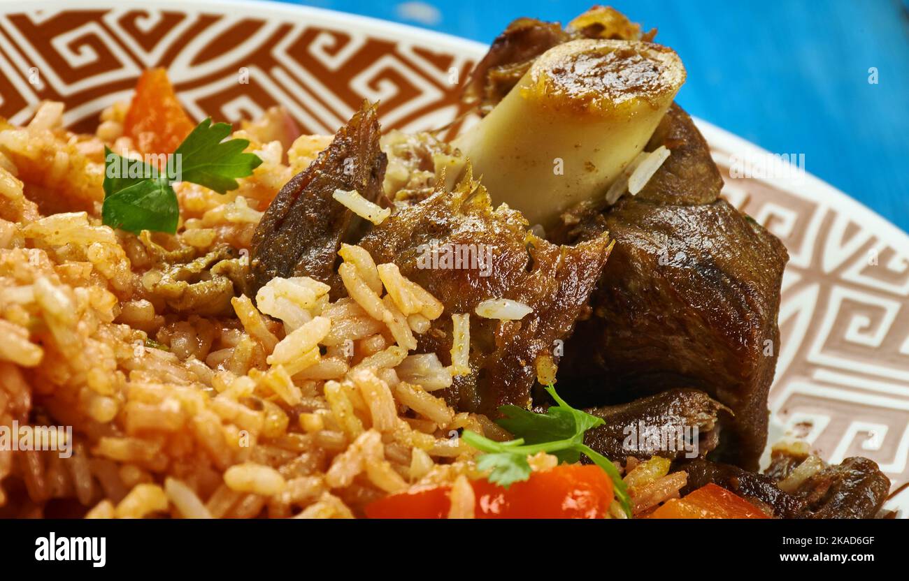 Ossobuco alla Milanese - Italian stew from Milan in Lombardy Stock ...