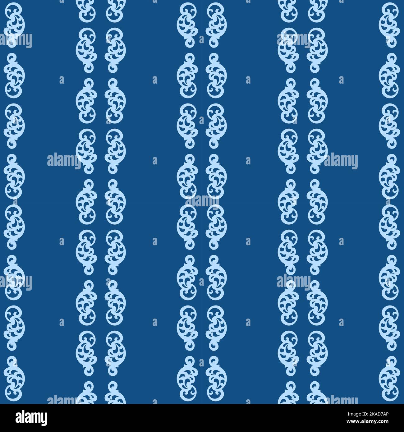 Seamless pattern in trendy blue color. Classic Blue Color of the Year ...