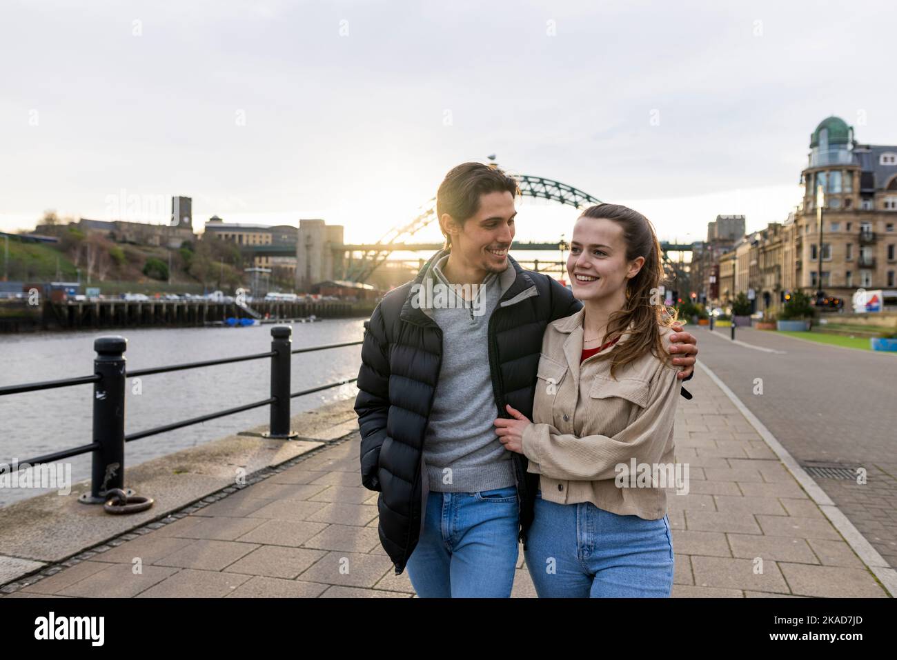 Walking side by side hi-res stock photography and images - Alamy