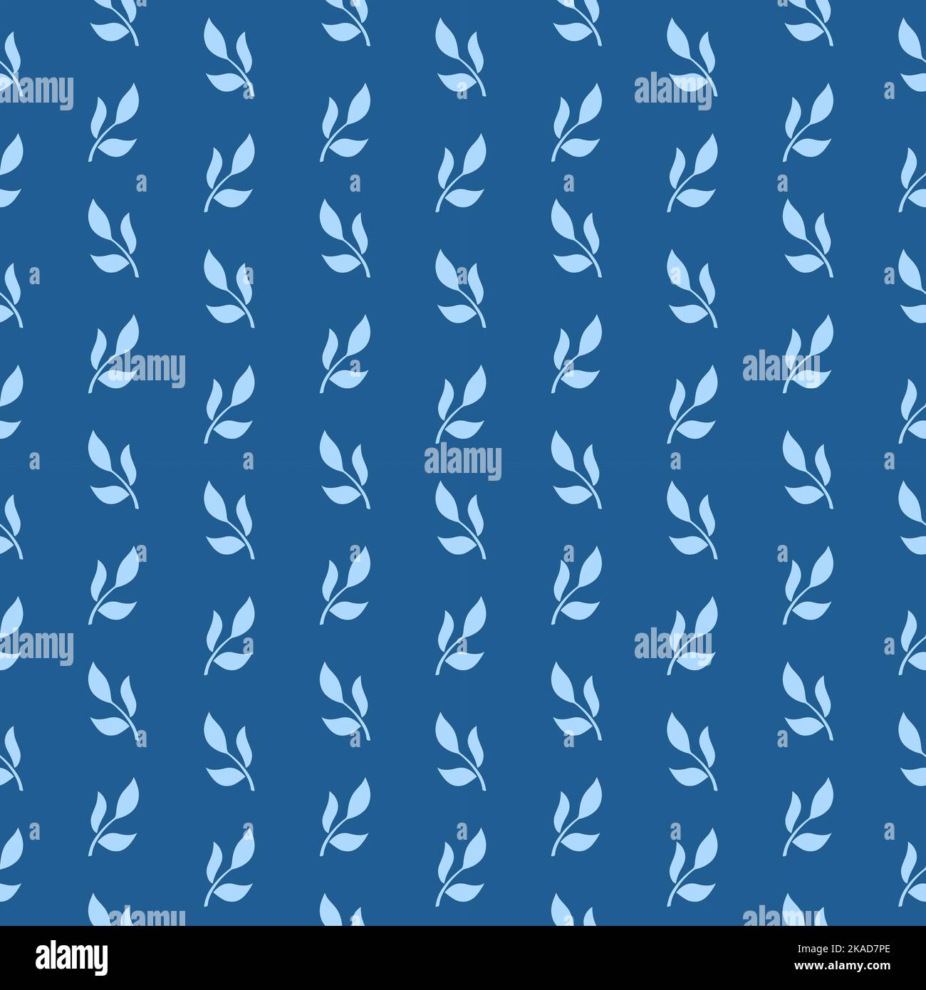 Seamless pattern in trendy blue color. Classic Blue Color of the Year ...