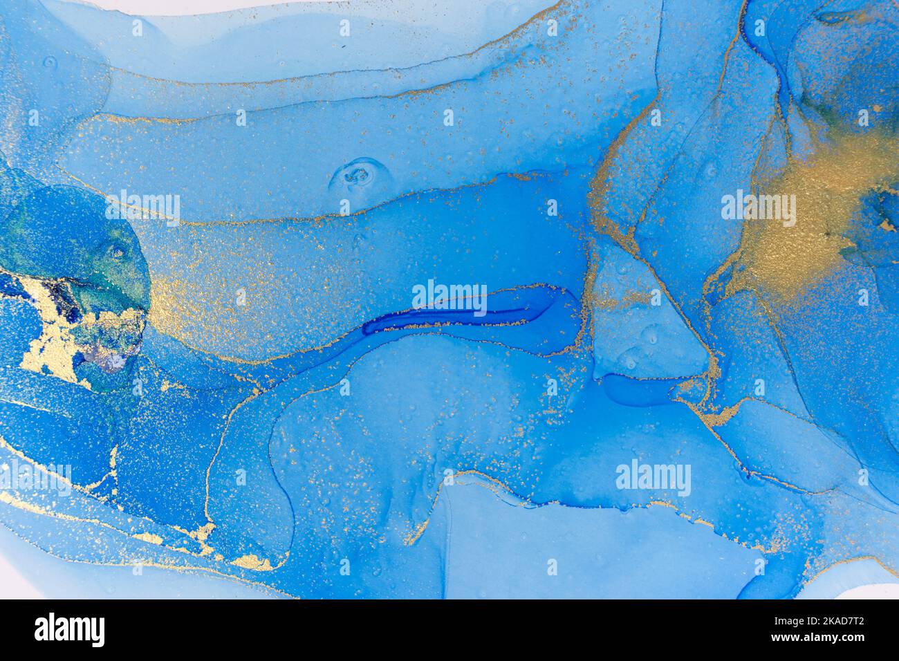 Marble Gradient Dark Blue Abstract Artwork Background Stock Photo - Alamy