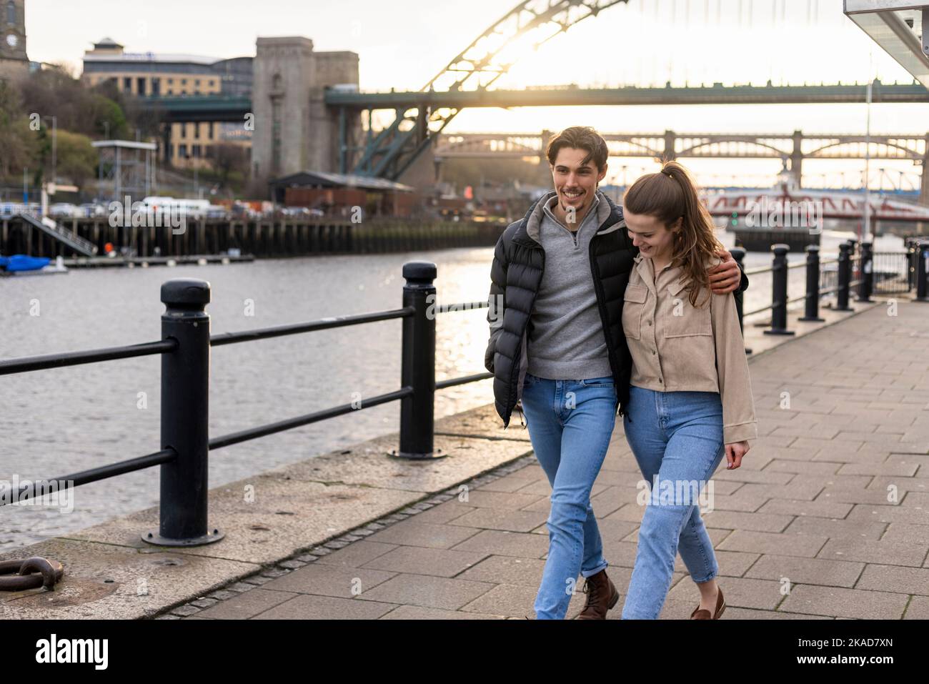 Walking together togetherness side by side hi-res stock photography and ...