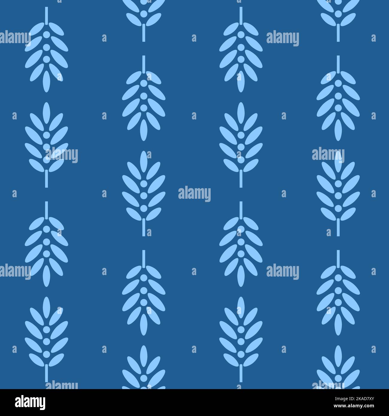 Seamless pattern in trendy blue color. Classic Blue Color of the Year ...