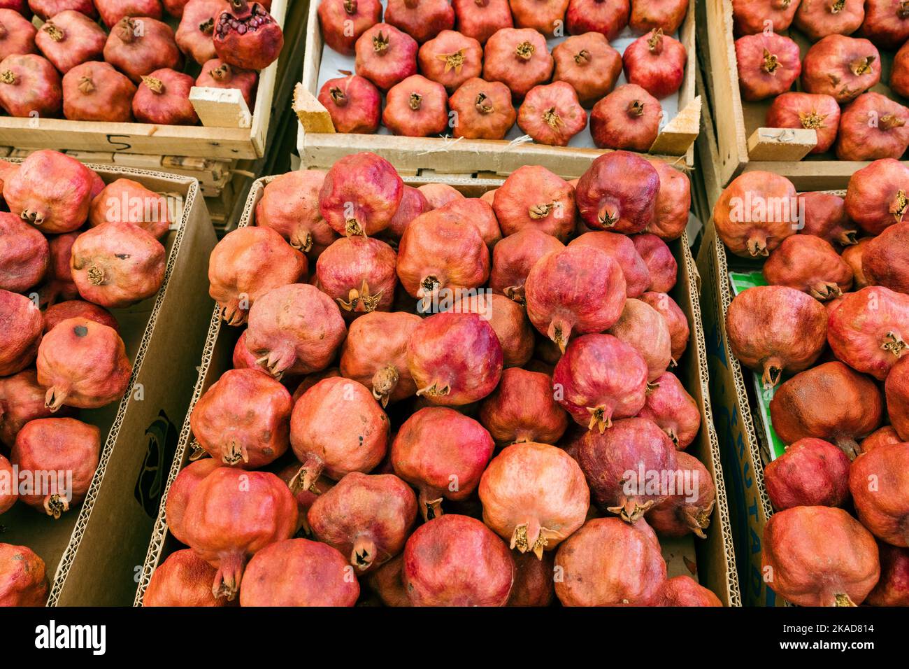 Pomegranate fruits in Baku, Azerbaijan Stock Photo - Alamy
