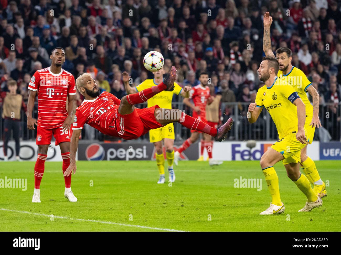 01 November 2022, Bavaria, Munich: Soccer: Champions League, Bayern ...