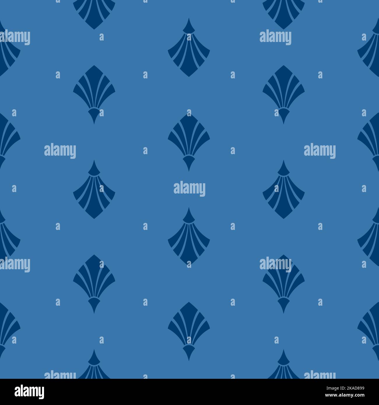 Seamless pattern in trendy blue color. Classic Blue Color of the Year ...