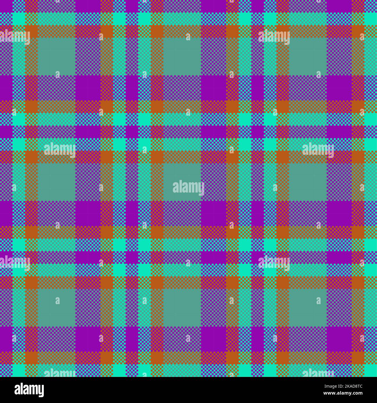 Decorative tartan geometric tiles pattern illustration Stock Vector ...