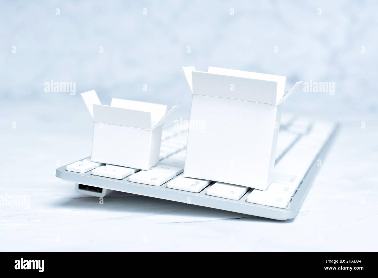 Unpacking parcel office hi-res stock photography and images - Alamy