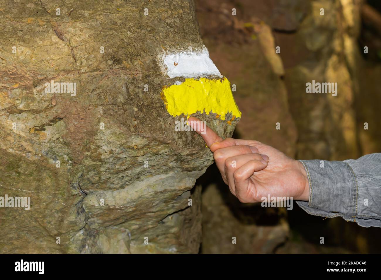 We rock hand signal hi-res stock photography and images - Alamy