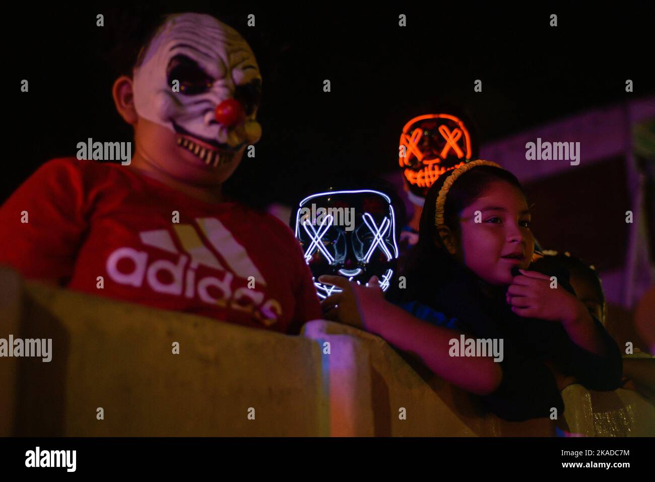 November 1, 2022, Progreso, Mexico: Persons dressed with colorful ...