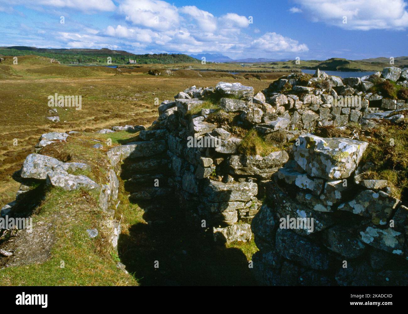 View SE of the NE cell entrance & rising stairs to upper levels within ...