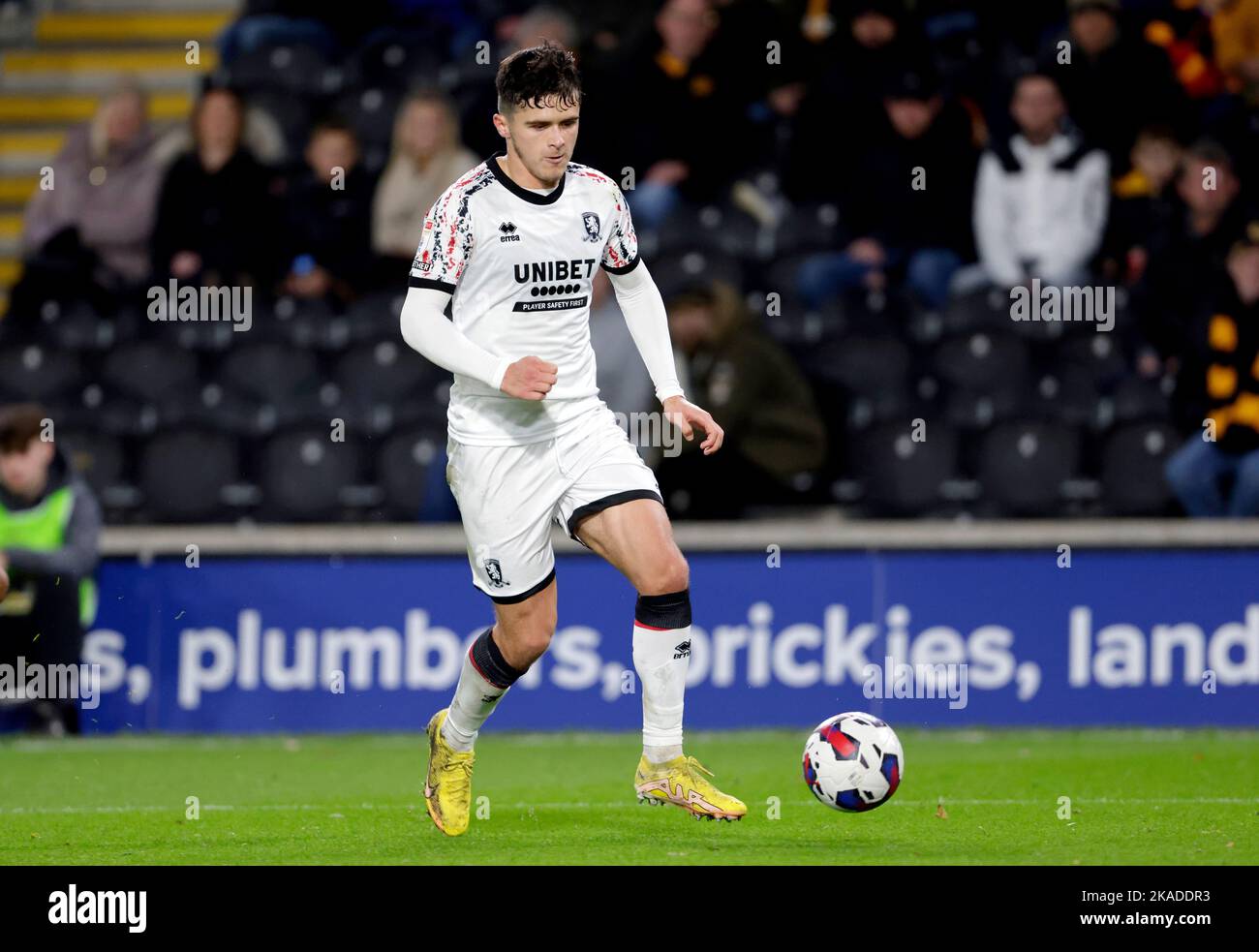 Middlesbrough's Ryan Giles in action during the Sky Bet Championship ...
