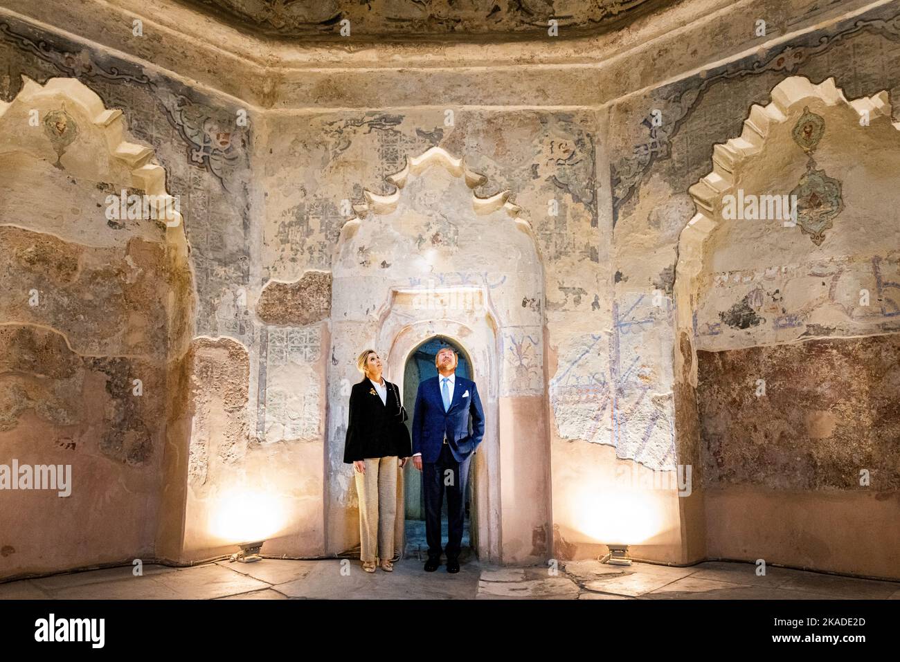 2022-11-02 12:30:32 THESSALONIKI - King Willem-Alexander and Queen ...