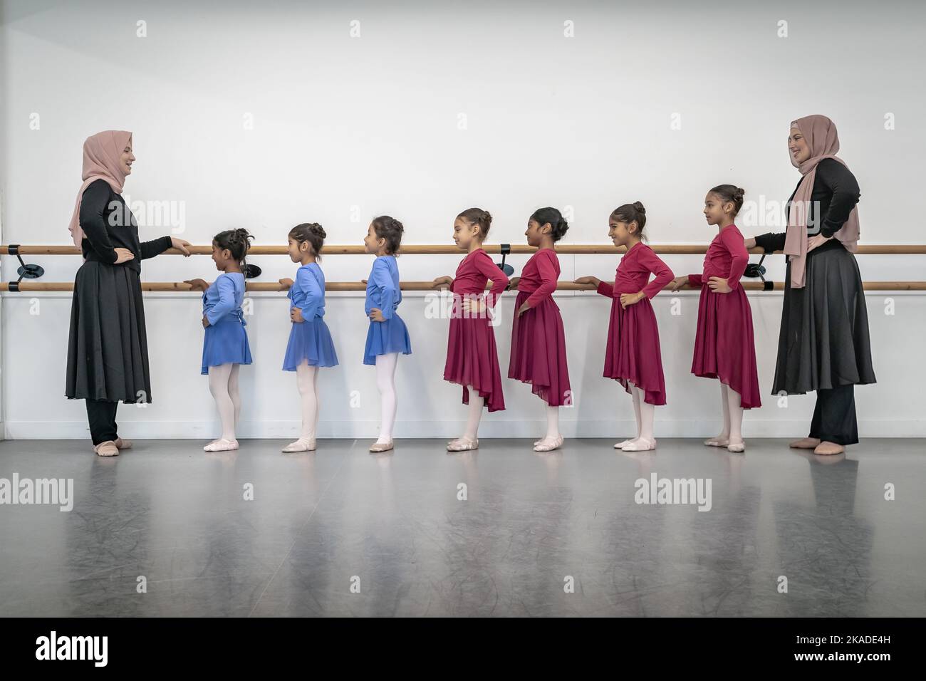 London, UK. 2nd November, 2022. World Ballet Day: Muslim Ballet School ...