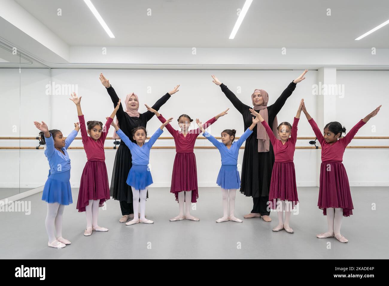 London, UK. 2nd November, 2022. World Ballet Day: Muslim Ballet School ...