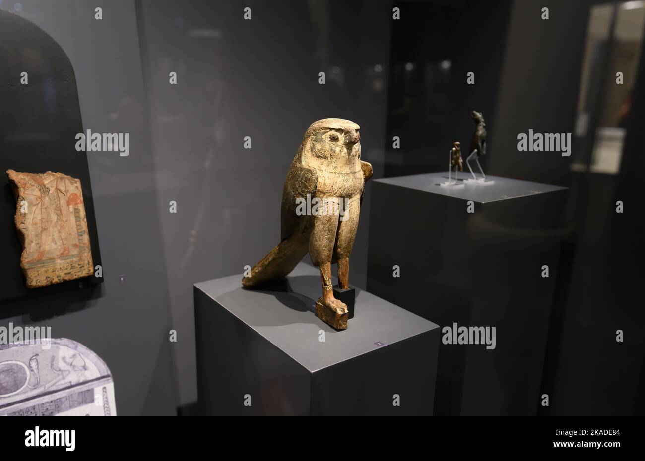 Budapest, Hungary. Interior of the Museum of Fine Arts. Ancient Egypt ...