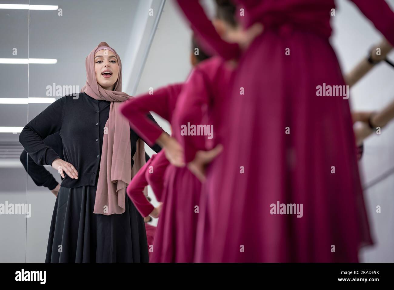 London, UK. 2nd November, 2022. World Ballet Day: Muslim Ballet School ...