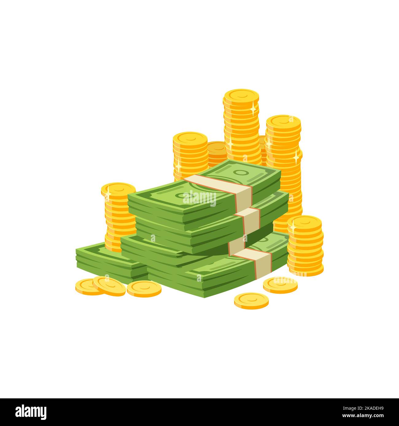 Cartoon illustration huge stack paper hi-res stock photography and ...