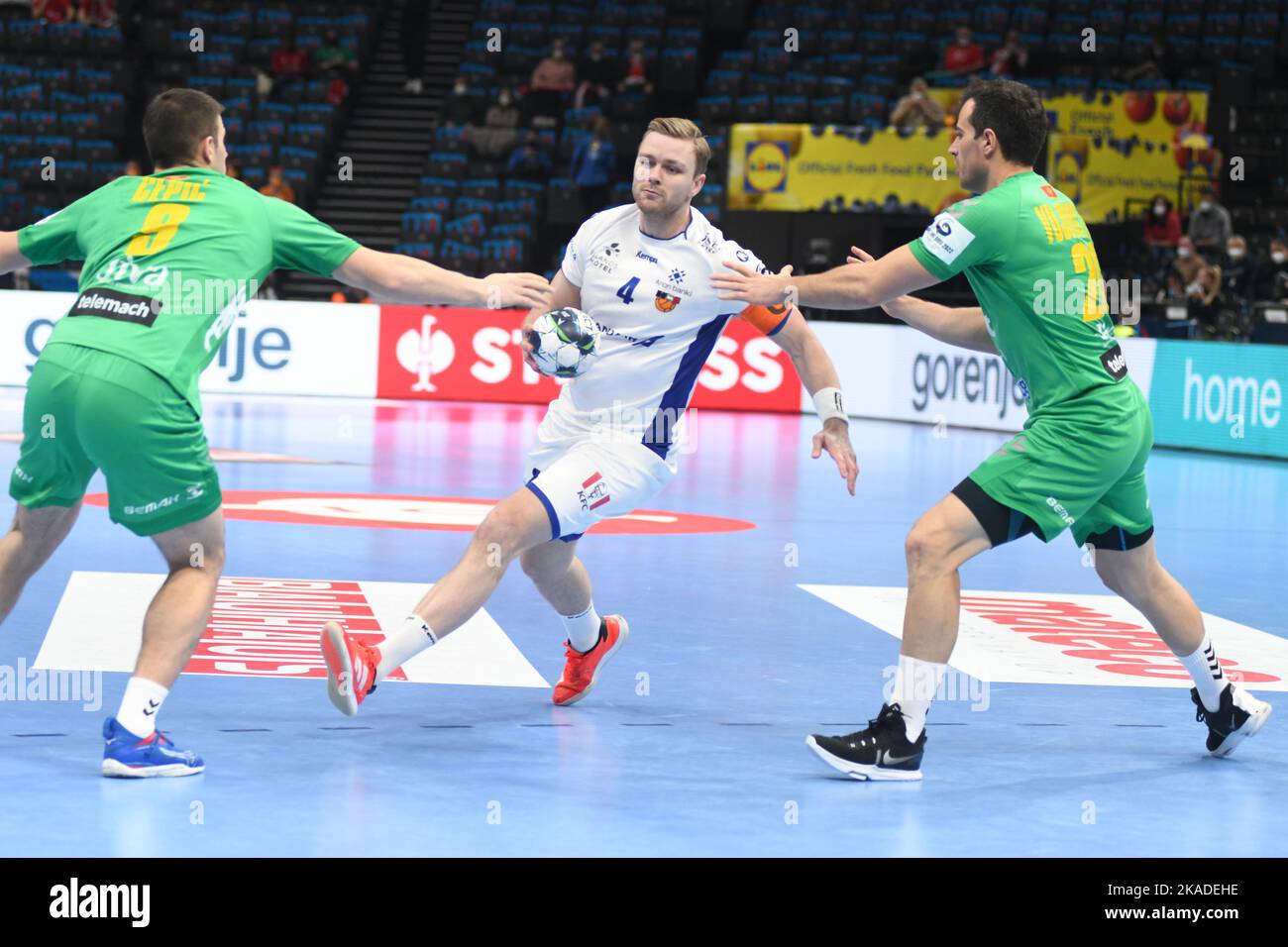 Aaron palmarsson handball hi-res stock photography and images - Alamy