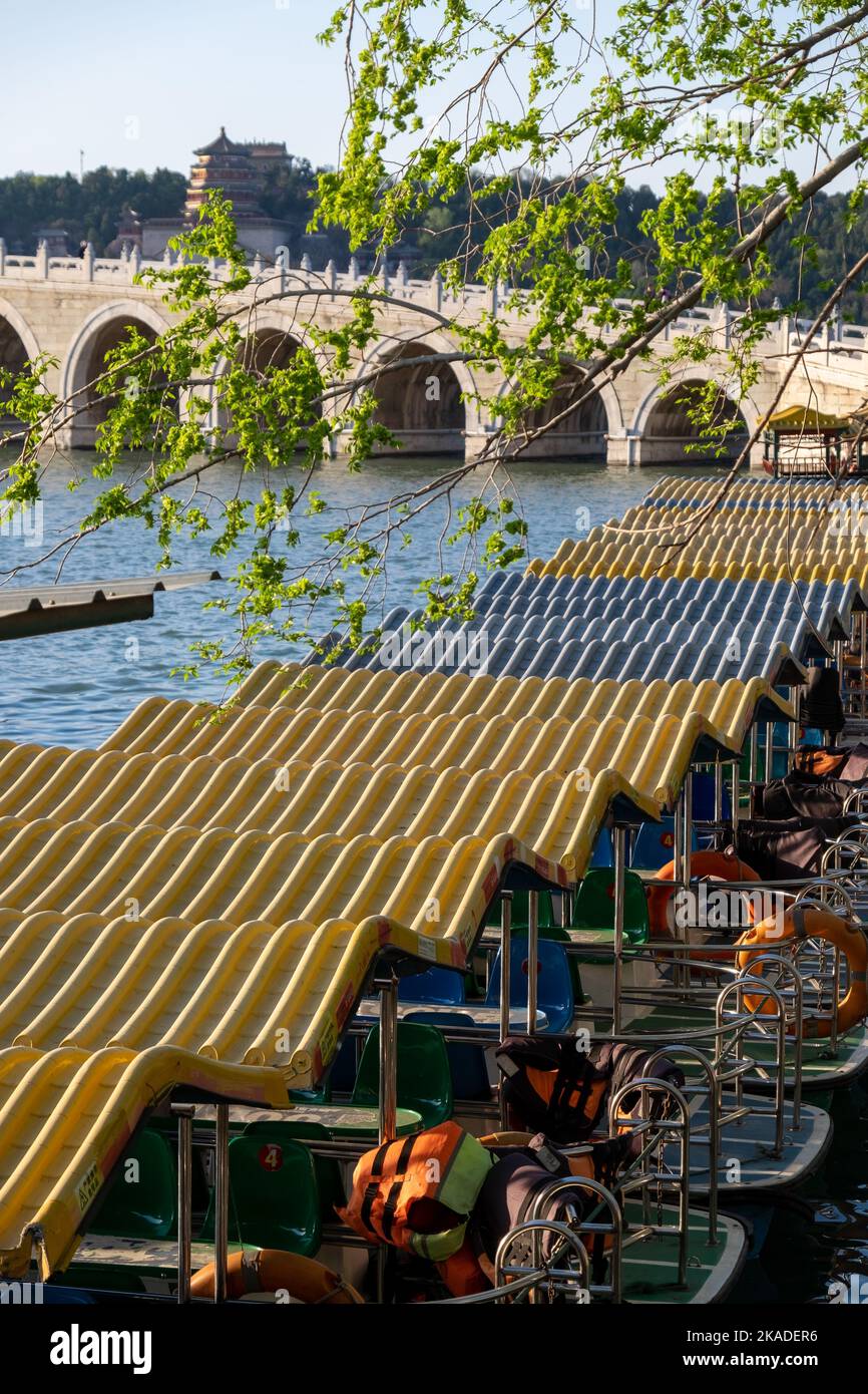A beautiful shot of Marco Polo Bridge in Beijing Stock Photo - Alamy