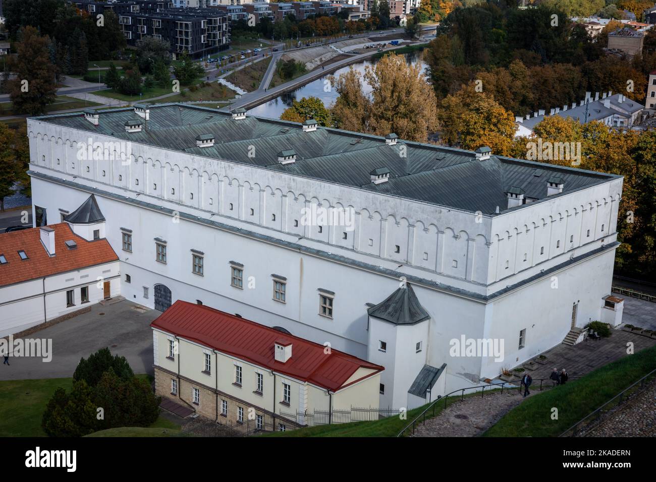 Vilnius, Lithuania - September 26, 2022: A Palace of the Grand Dukes of ...