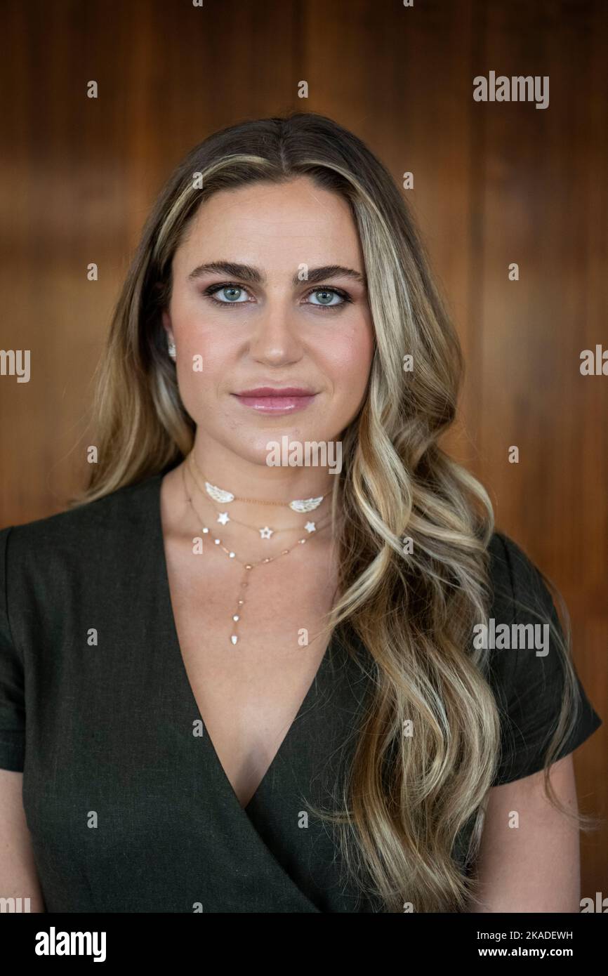 Swedish actress Tora Hallstrom photographed in Stockholm, Sweden, October 17, 2022. Photo ...