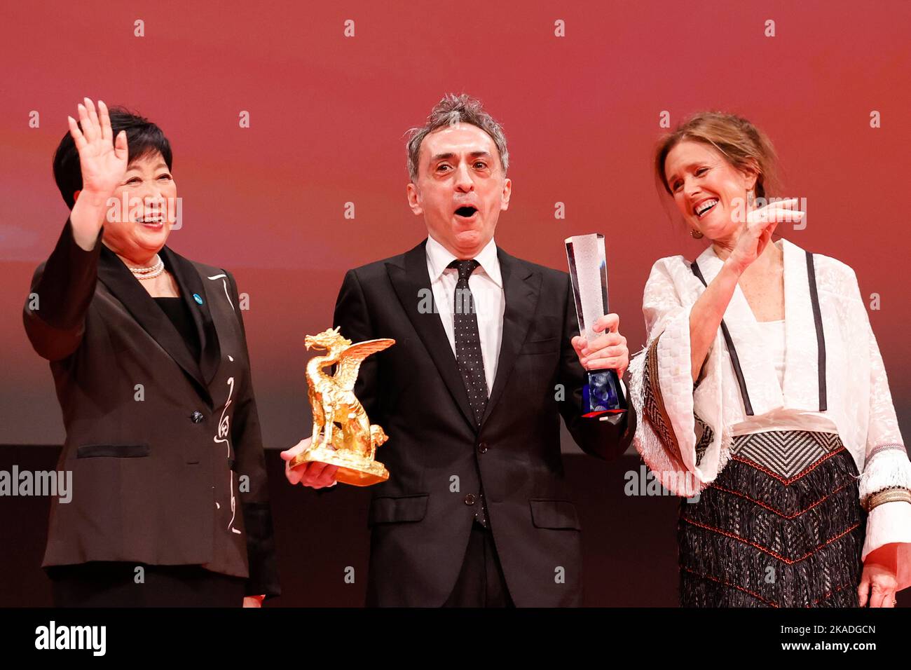 November 2, 2022, Tokyo, Japan: Alberto Calero Lugo (C) Producer and ...