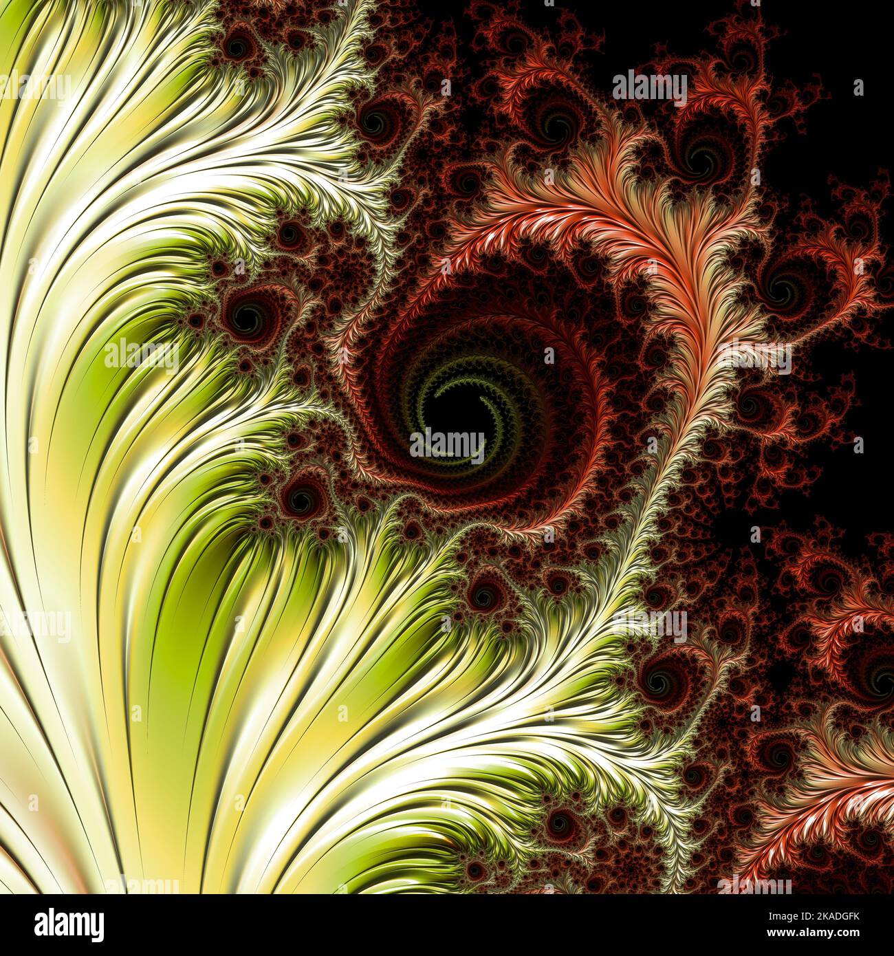 Take a look in the nice infinity of computer rendered visual art fractals - abstract design ...